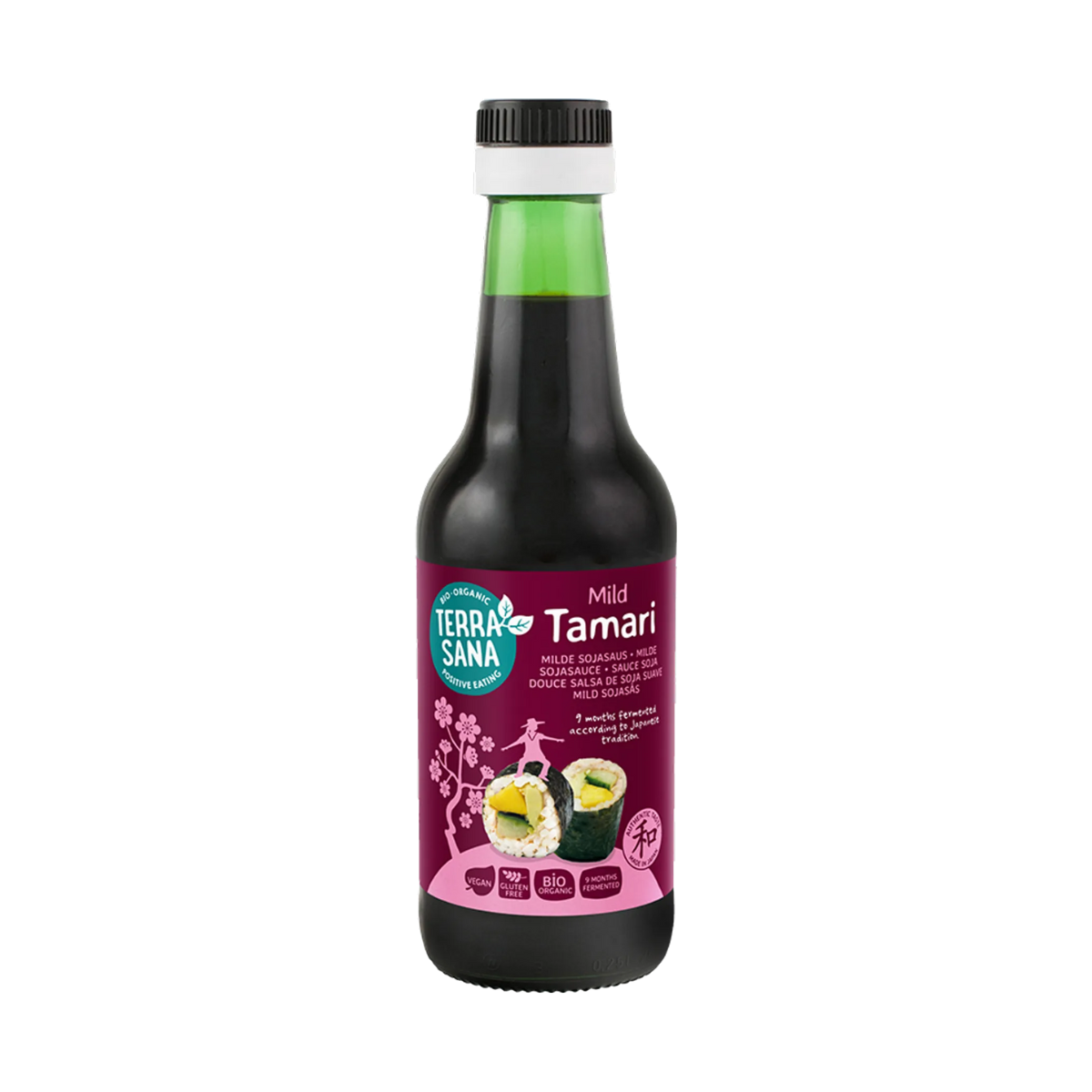 Terrasana Tamari milde sojasaus 250 ml kopen | DeNotenshop.be