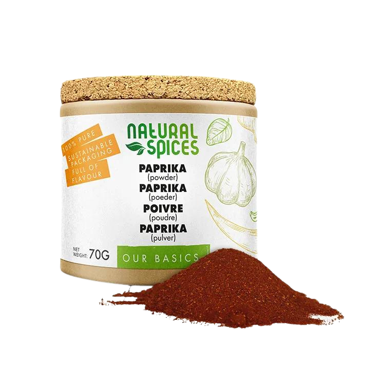 Natural Spices Paprika poeder 70 gram kopen | DeNotenshop.be
