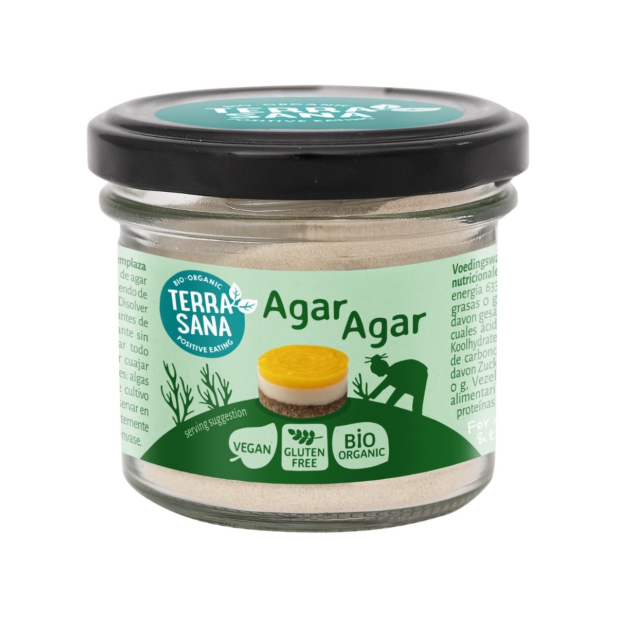 Terrasana Agar Agar poeder 50 gram kopen | DeNotenshop.be